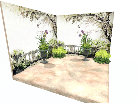 Second Life Marketplace - [AE] Photo Backdrop - Full Bloom